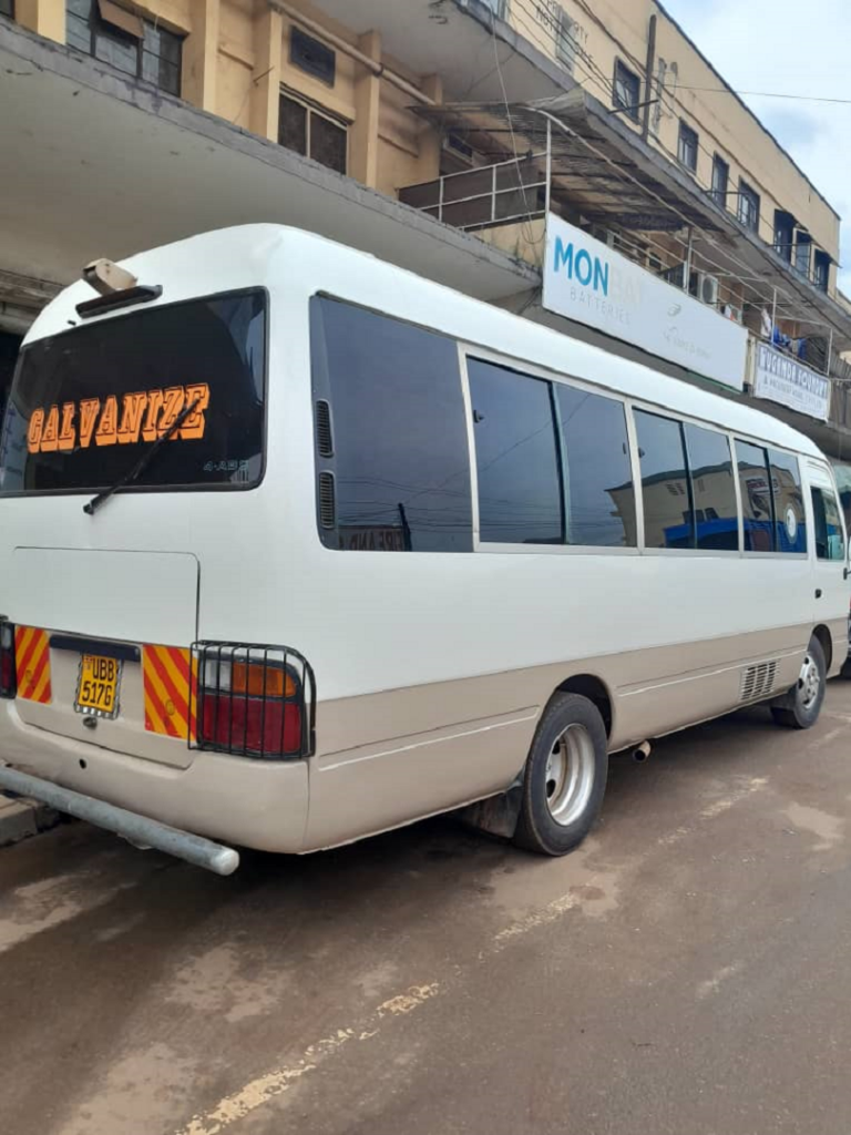 Cheap Mini Bus hire Uganda-Rent a Coaster bus Uganda